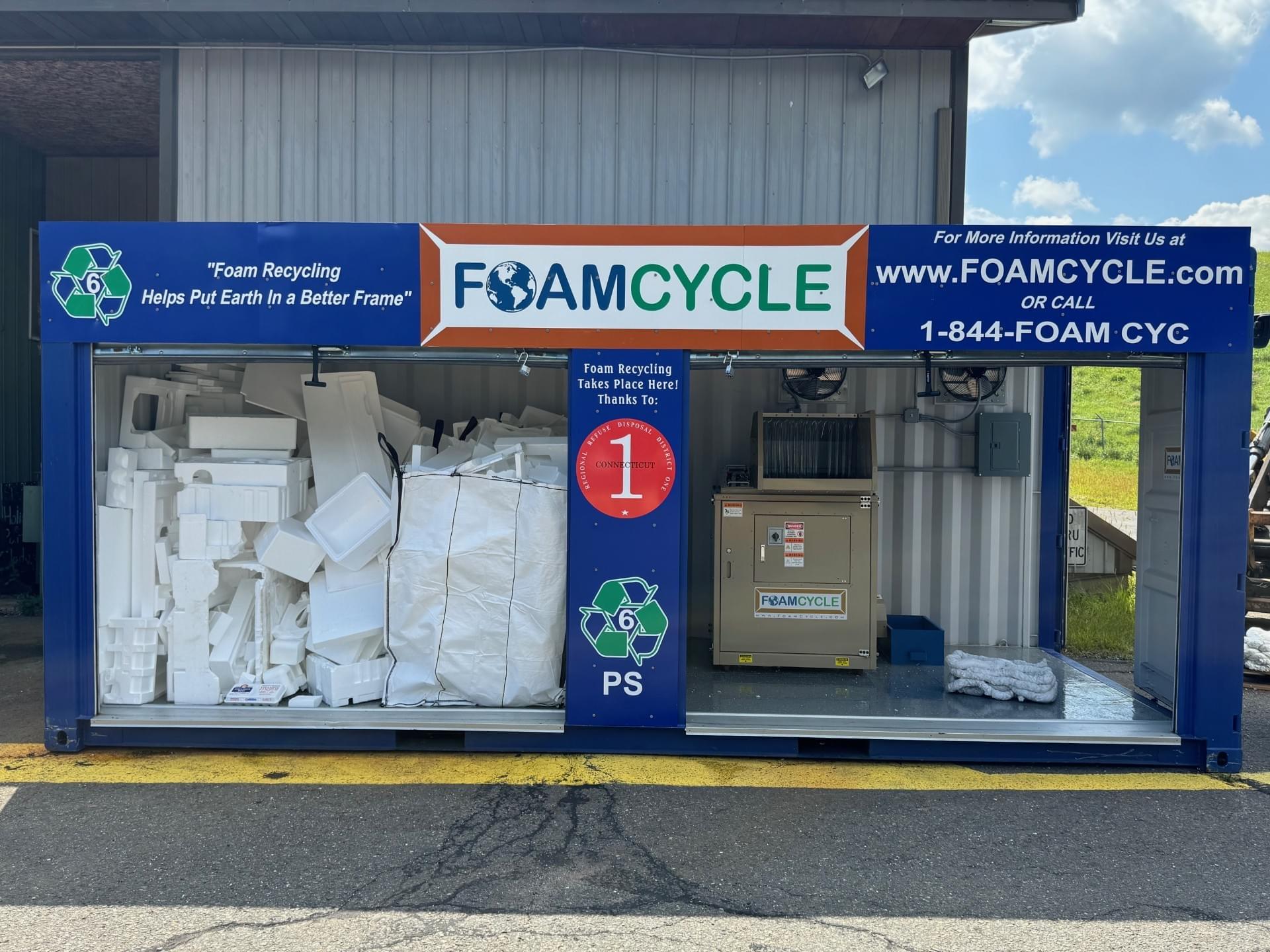 Foam Packaging (Styrofoam) Recycling System | Foam Cycle