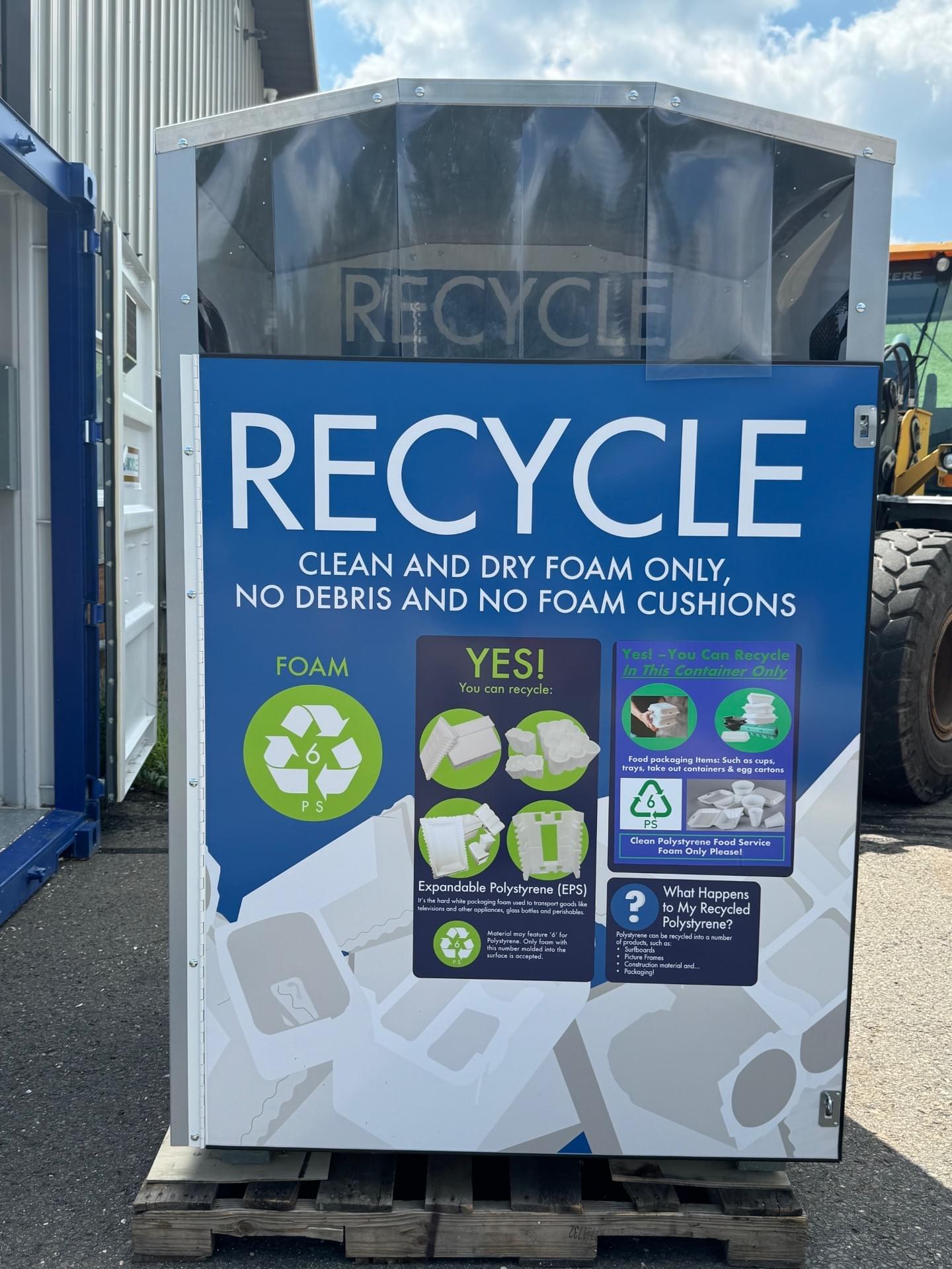 Foam Packaging (Styrofoam) Recycling System | Foam Cycle