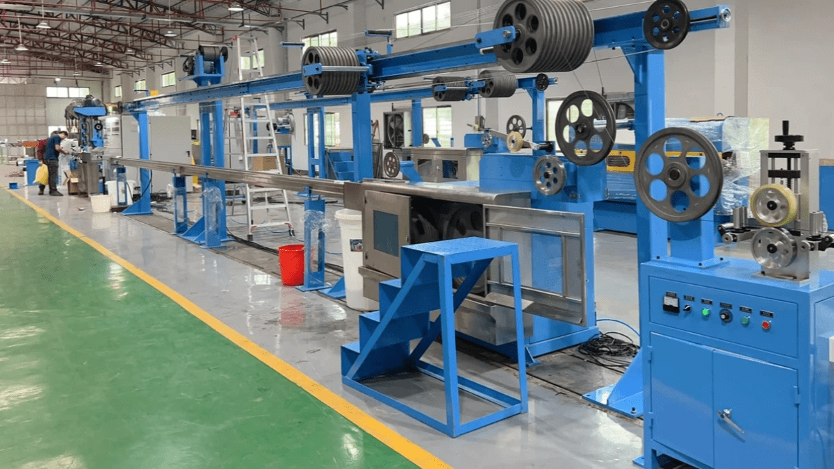 Cable Extruder Machine - Wire Extrusion Line