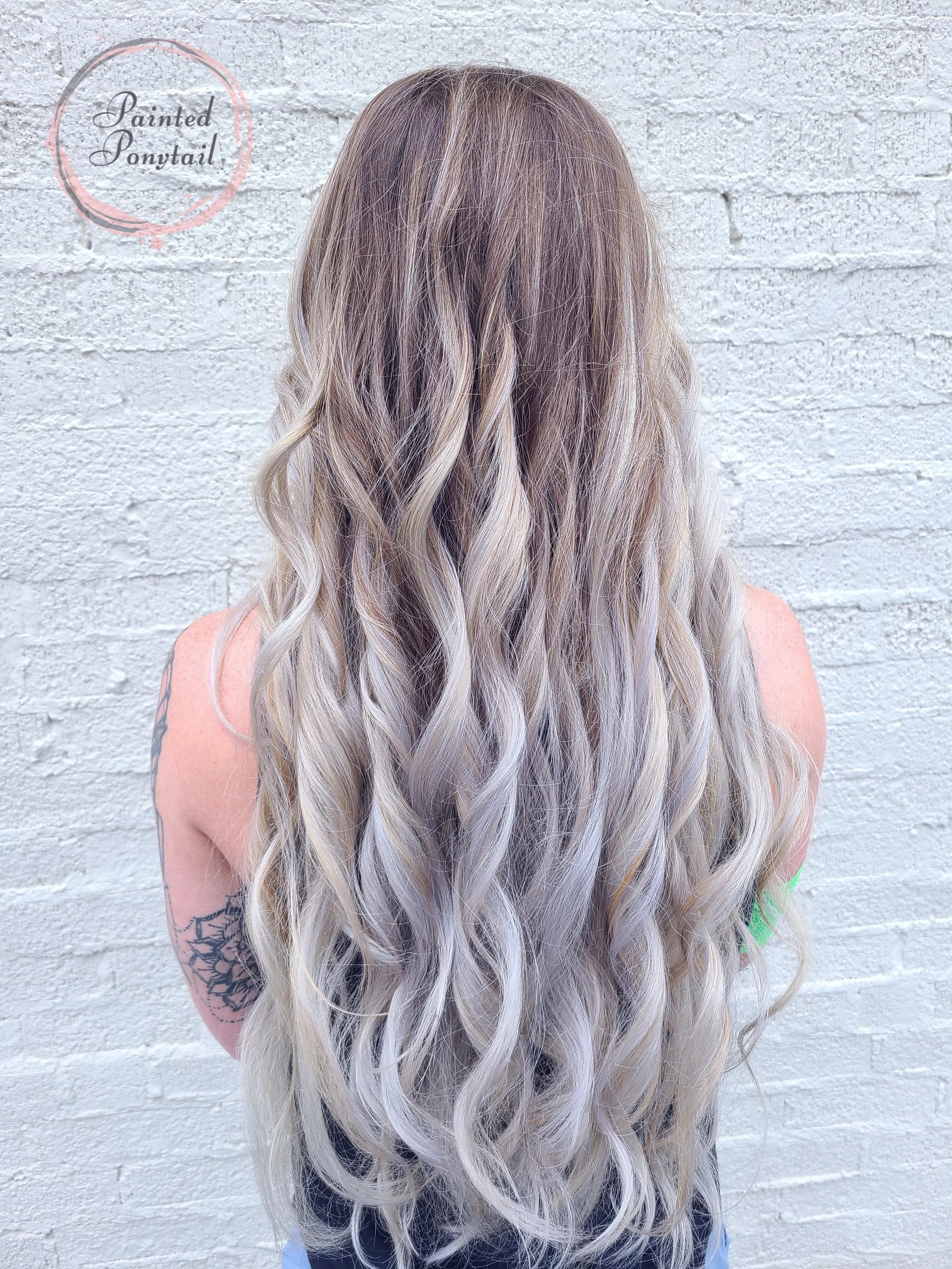 Painted Ponytail on Strikingly