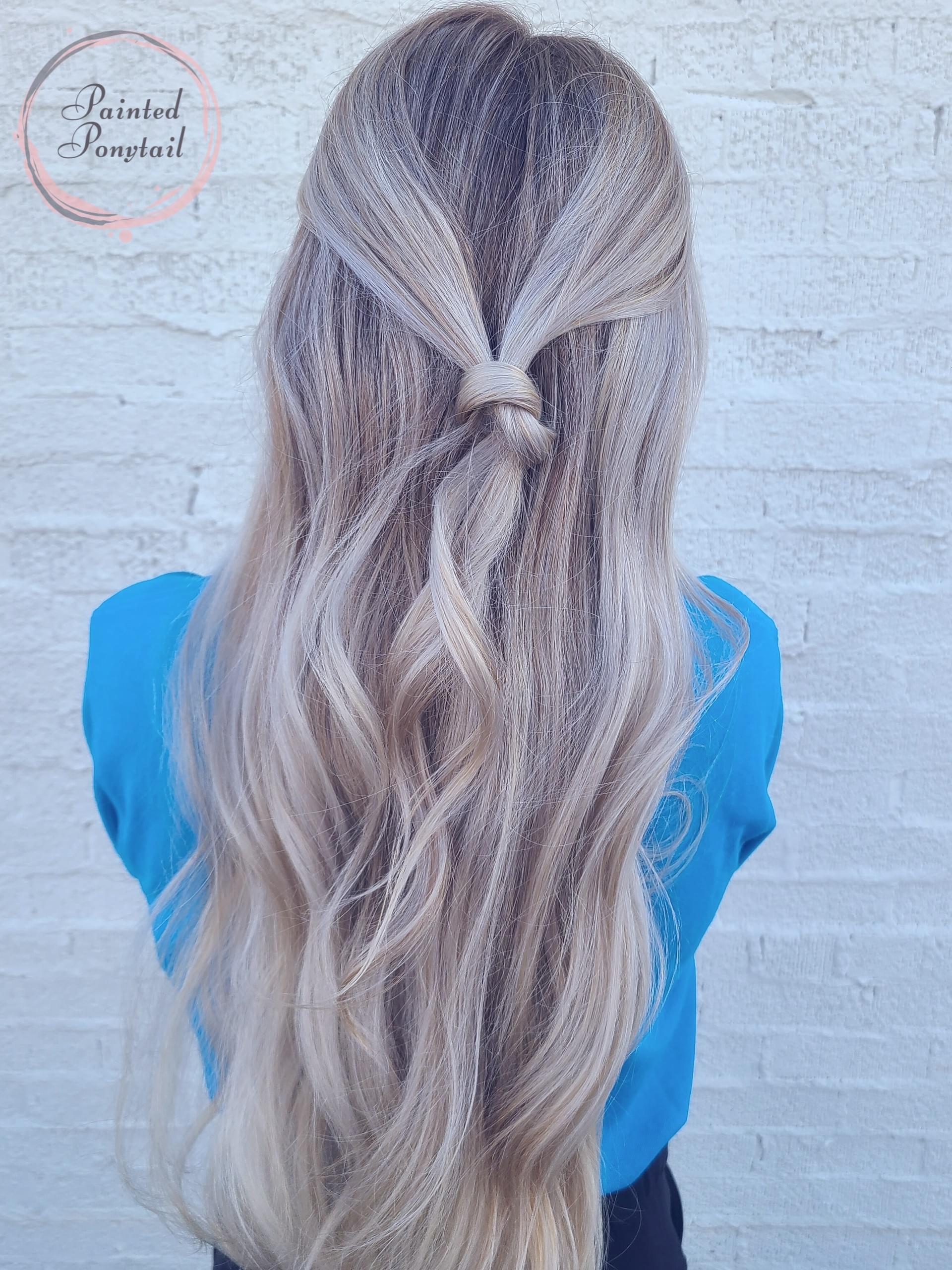 Painted Ponytail on Strikingly