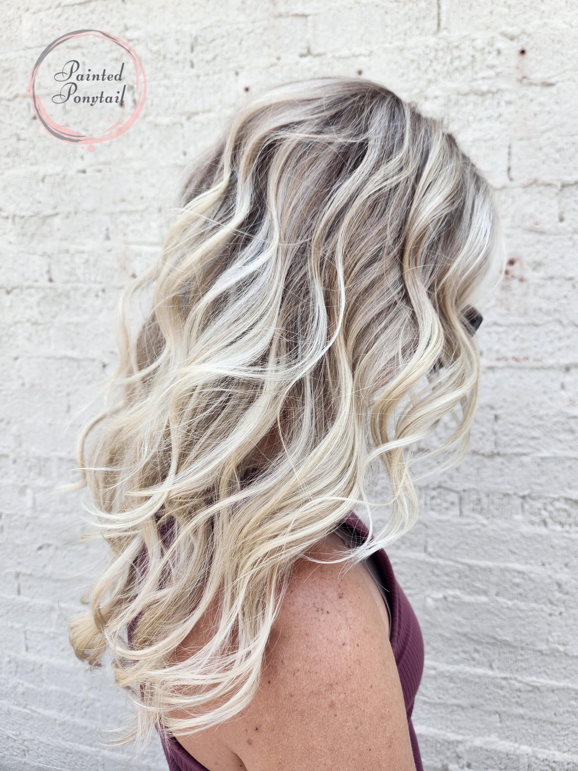 Painted Ponytail on Strikingly