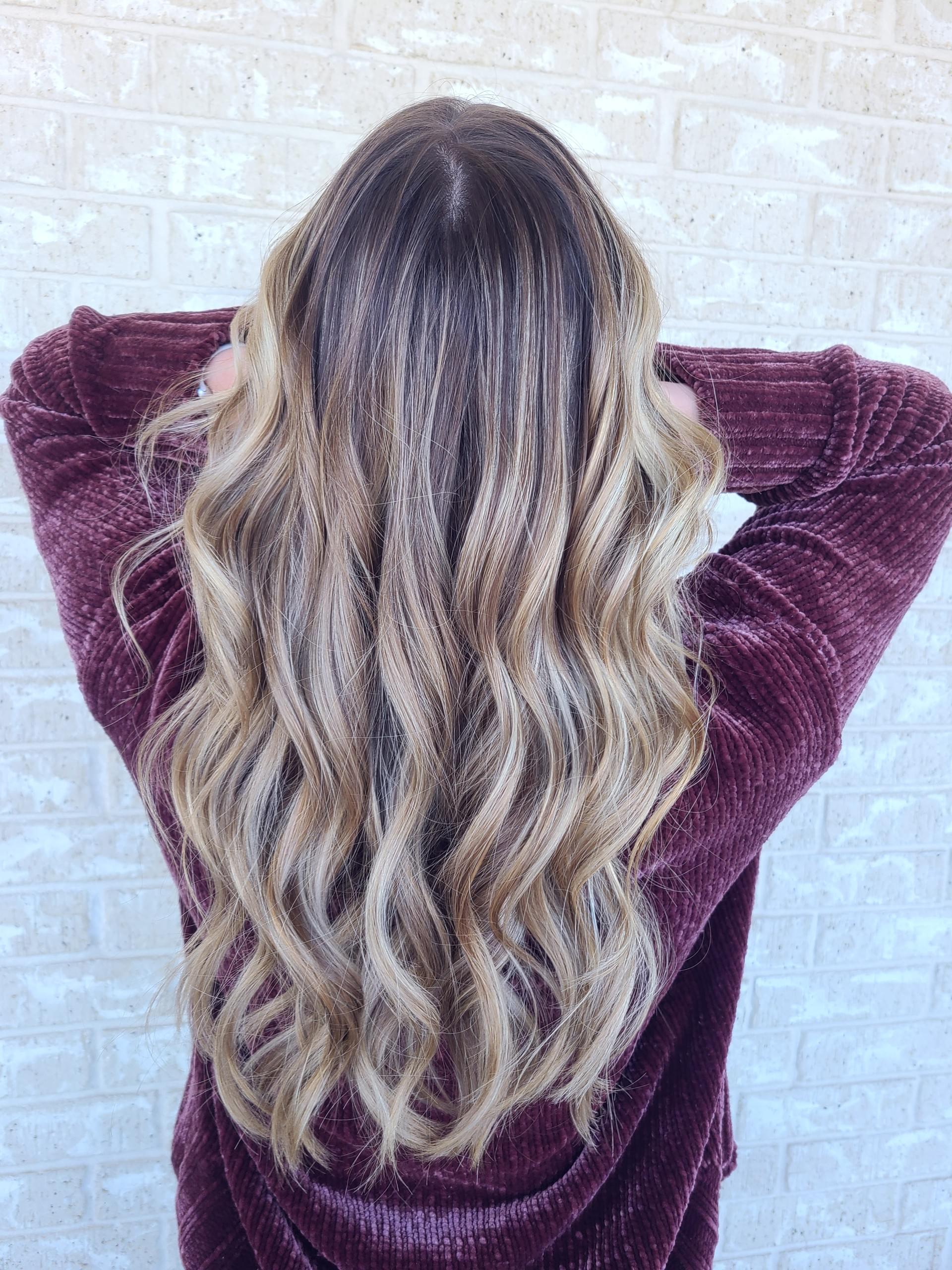 Painted Ponytail on Strikingly