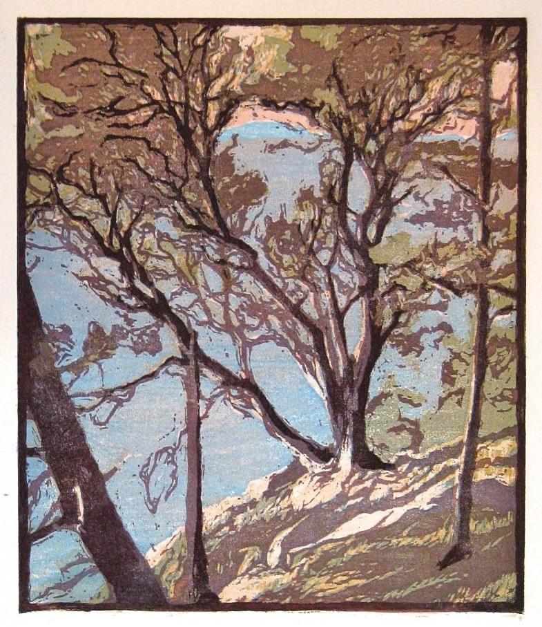 Jennifer Worsley Woodblock Prints and Pastels on Strikingly
