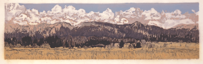 Jennifer Worsley Woodblock Prints and Pastels on Strikingly