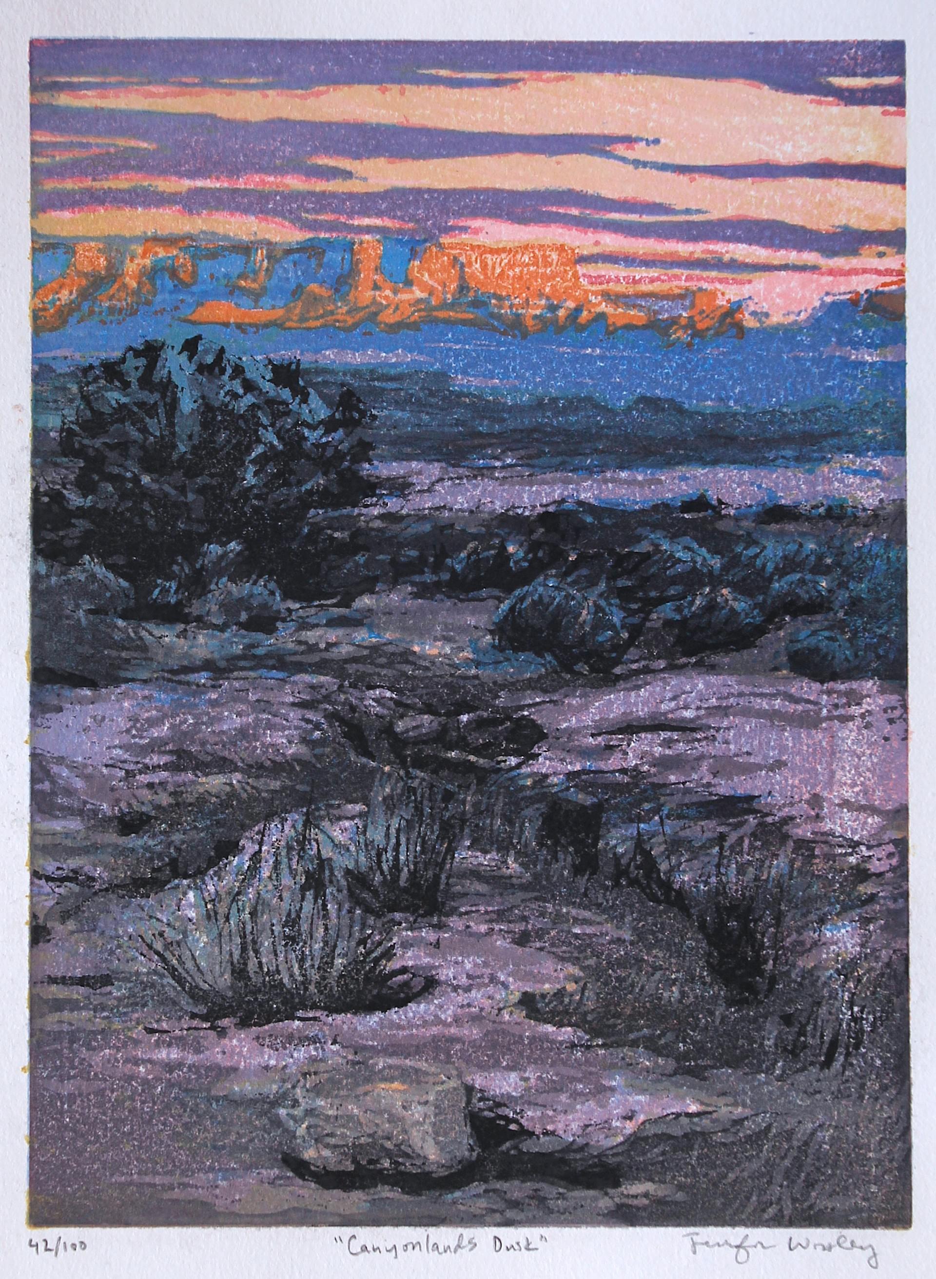 Jennifer Worsley Woodblock Prints and Pastels on Strikingly