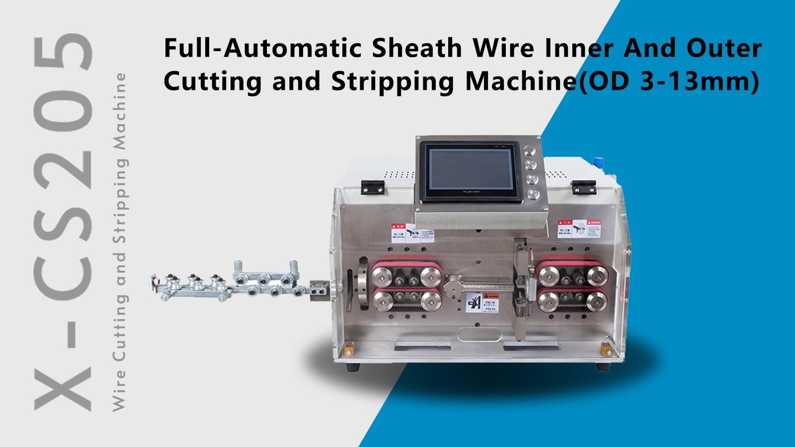 X-CM104D Automatic RJ45 ethernet cable crimping machine