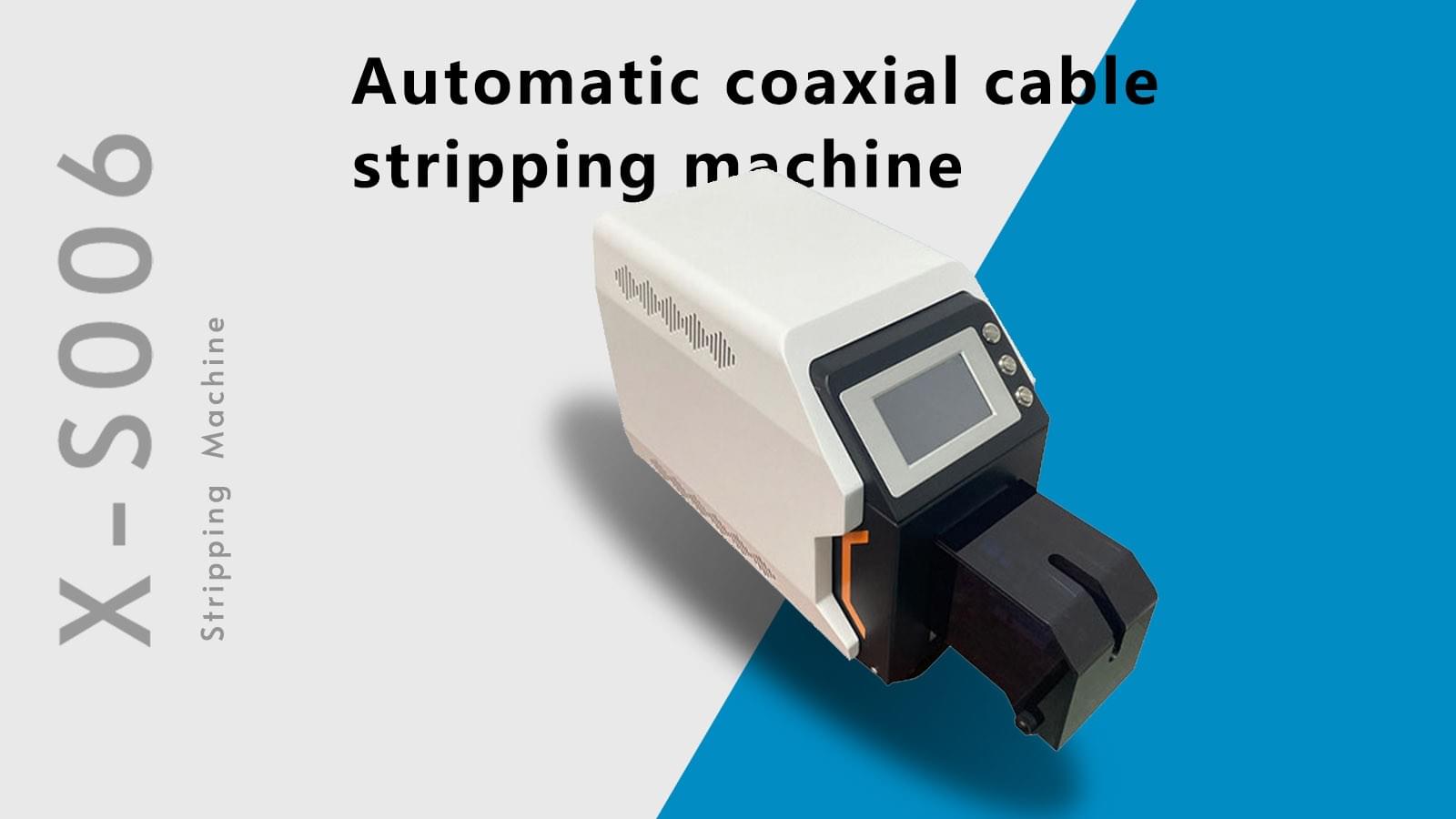 X-CM104D Automatic RJ45 ethernet cable crimping machine
