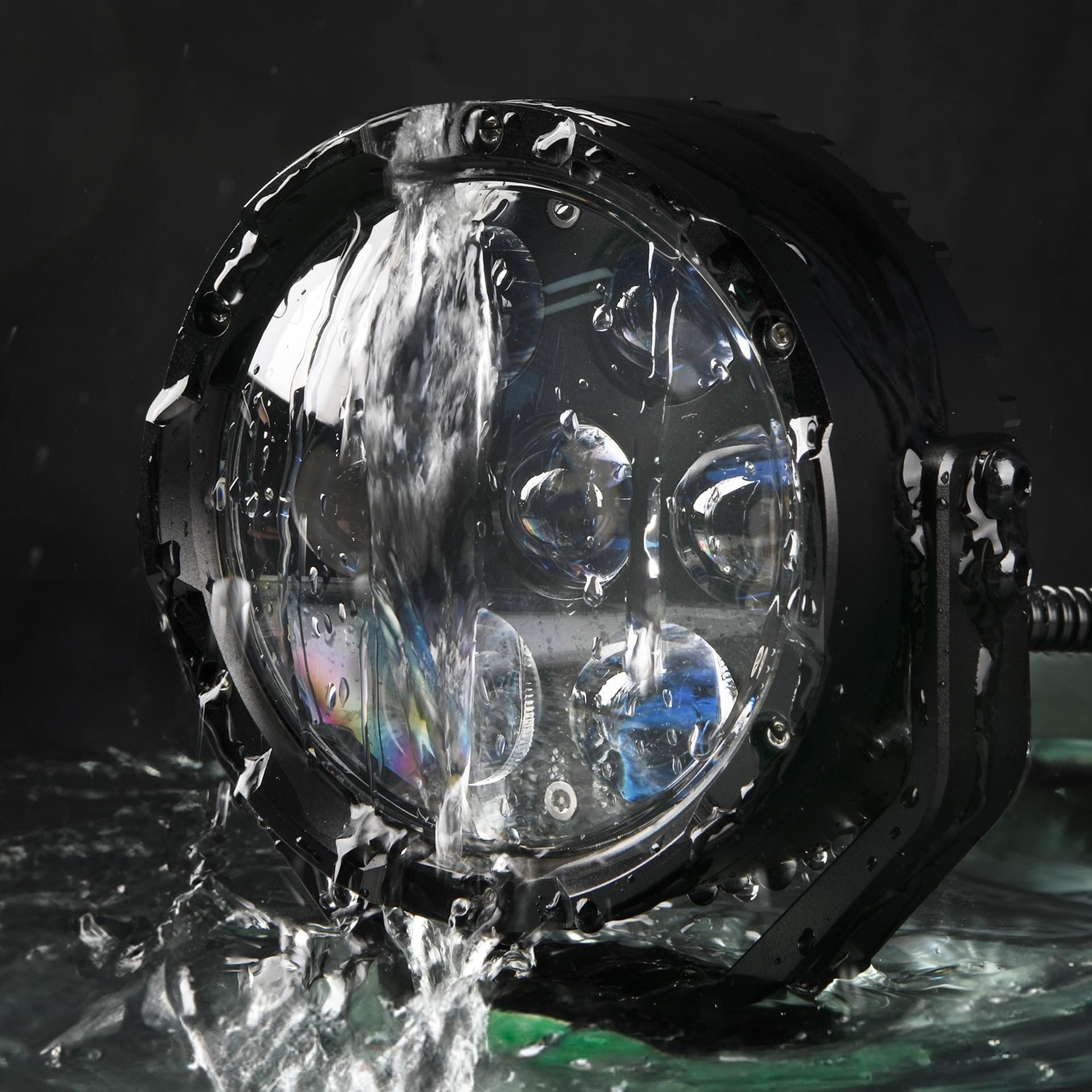 SercoMoto S7U ultra auxiliary lights for ADV motorcycle