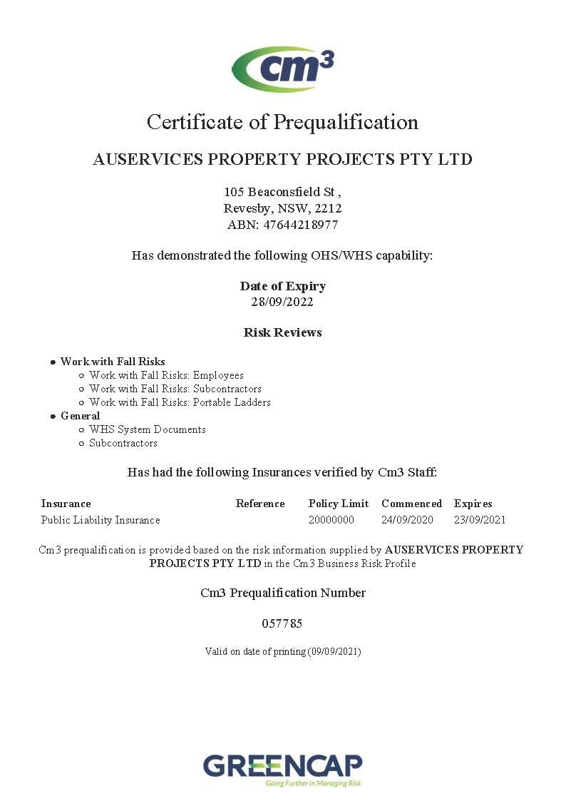 CM3 Pre-Qualification | Contractor Prequalification | HSEQ Consultants