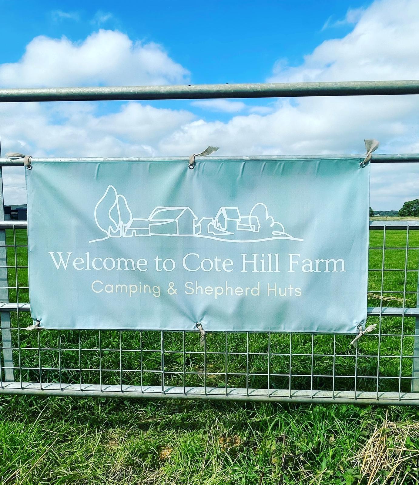 The Huts - Cote Hill Farm - Shepherds huts and Campsite situated on a ...