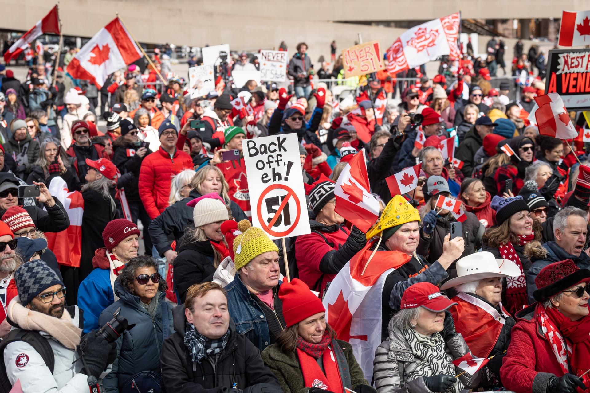 Elbows Up, Canada!