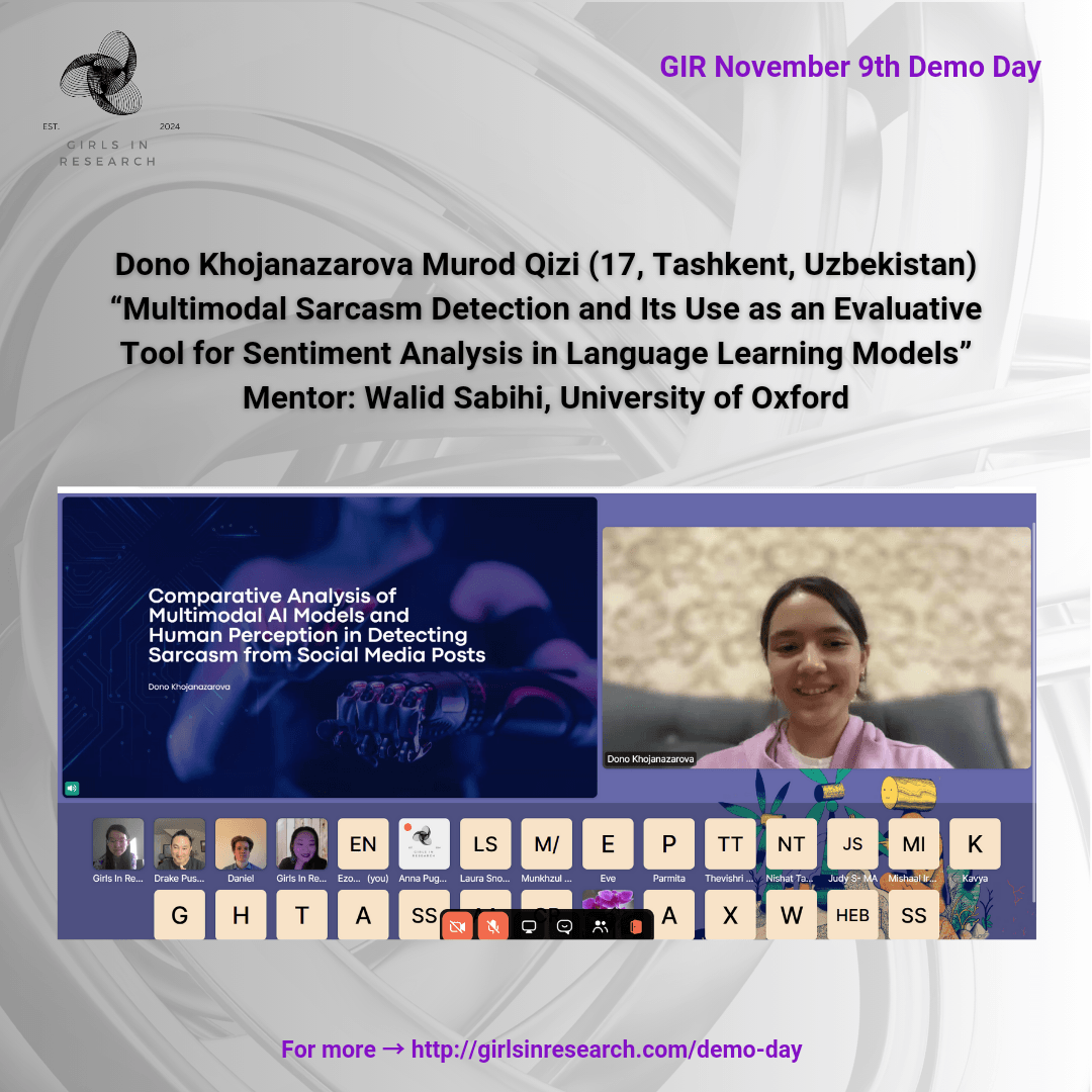 Demo Day - Girls In Research