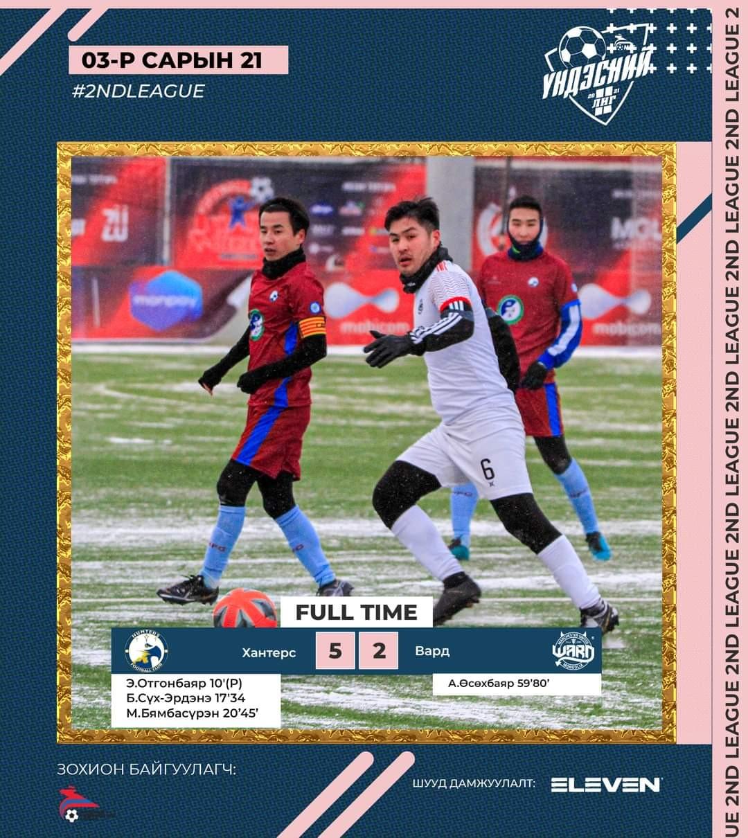 Hunters FC 2nd League - Hunters Football Club