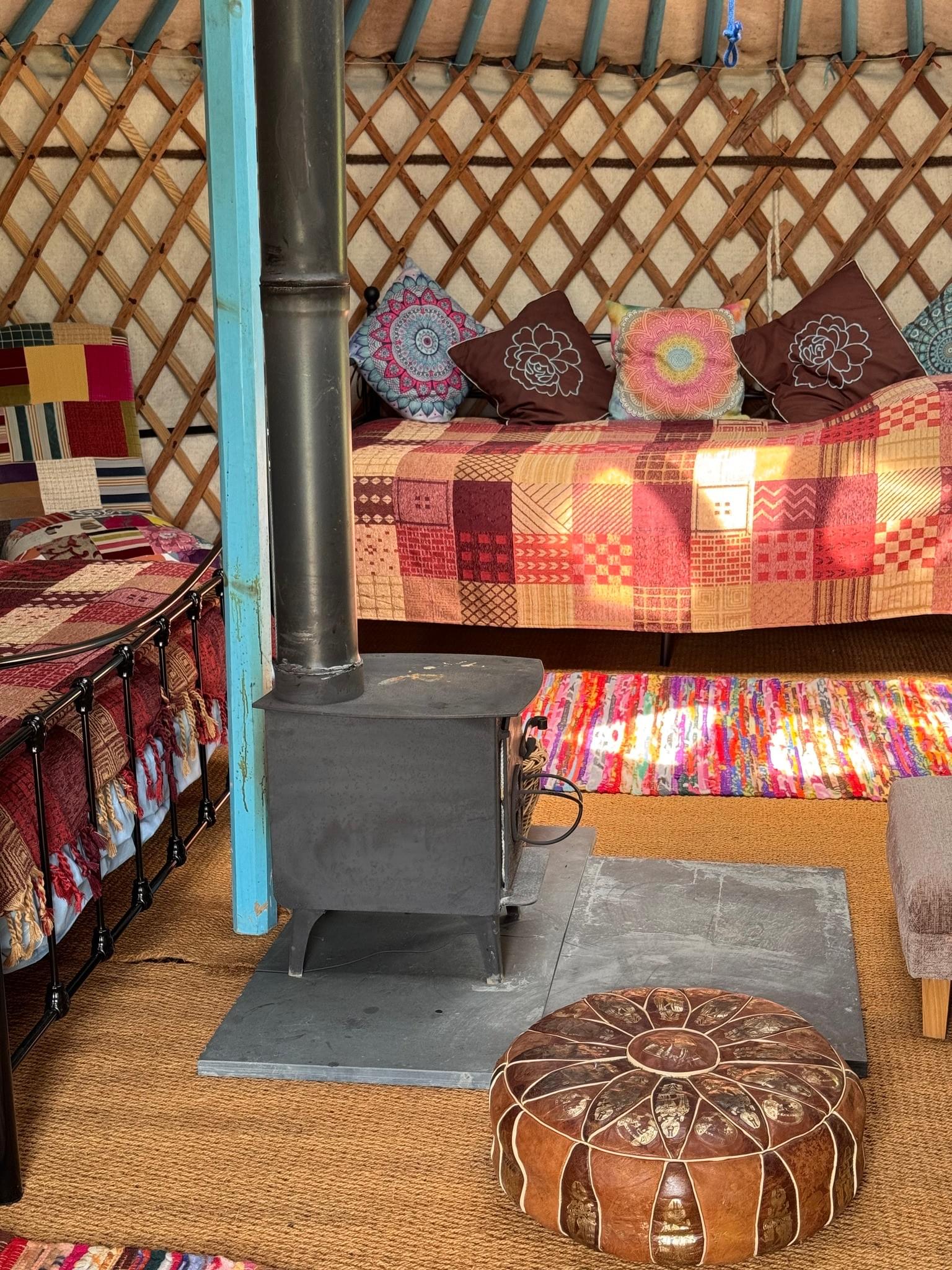 Luxury glamping - bell tent - Yurt - Boat -Hot Tub - Sauna - Woolacombe